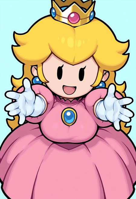 Best Princess Peach - Paper Mario: The Thousand-Year Door [SDXL Pony ...